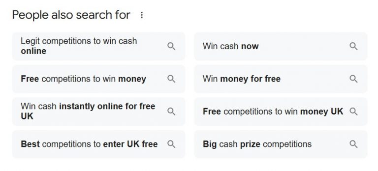 Find the best competitions websites in the UK - Real Competitions