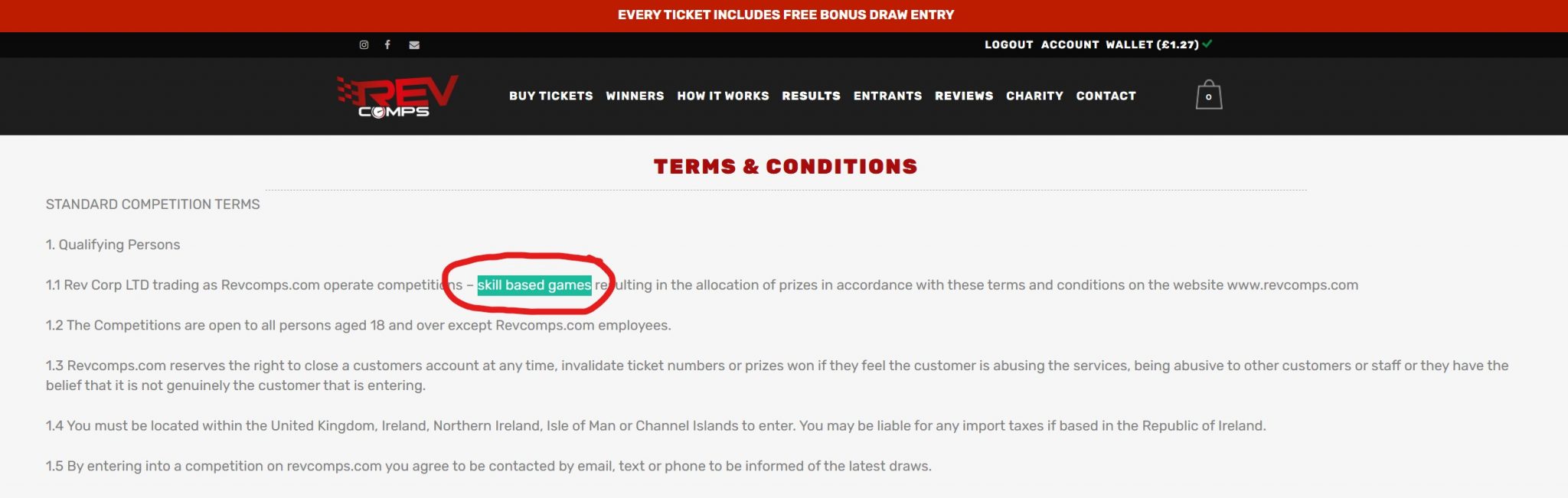 Rev Comps Review - Real Competitions