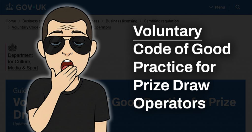 Voluntary Code of Good Practice for Prize Draw Operators - Real ...